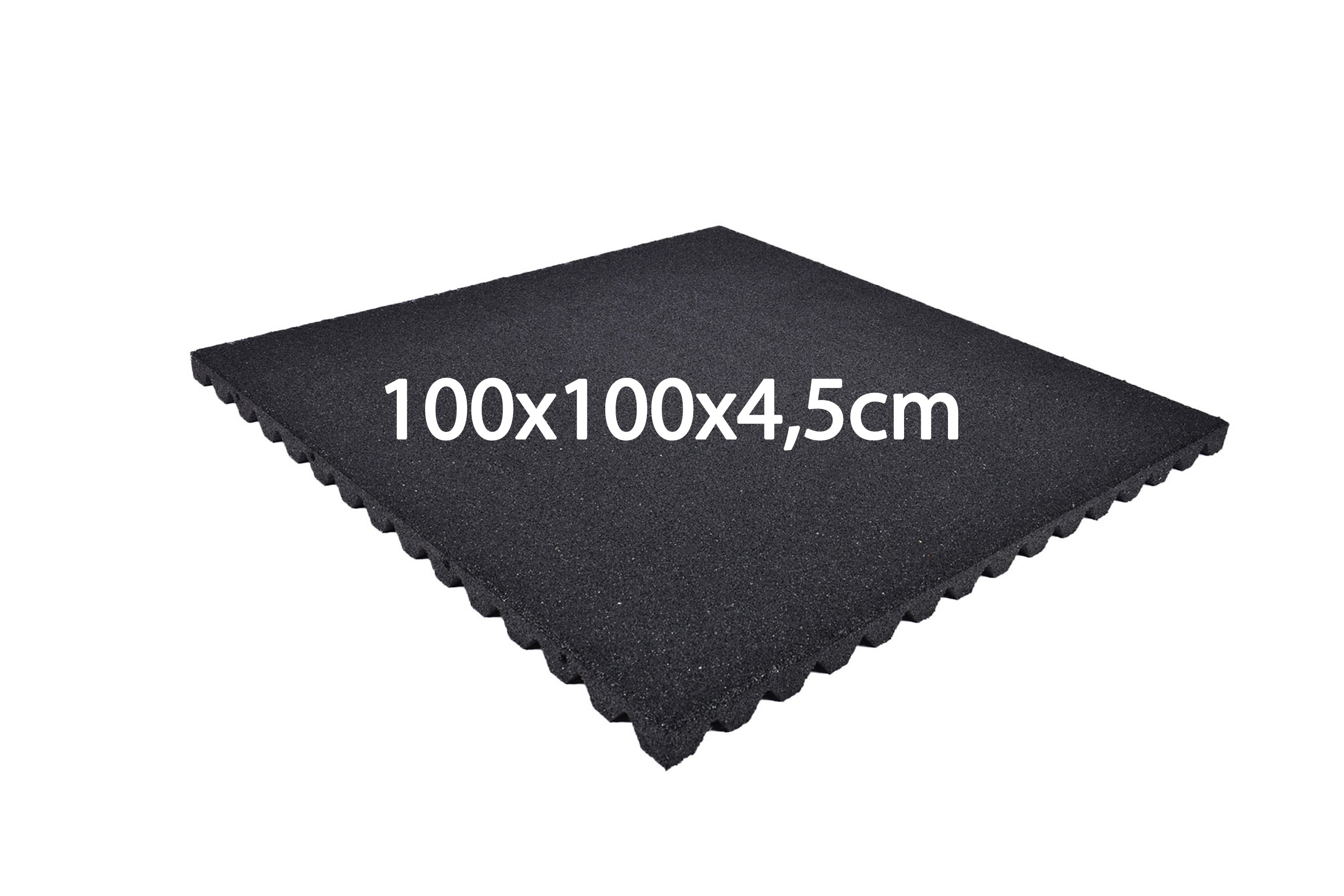 CROSSFIT Rubberen Fitness Tegels | 100x100x4,5 cm | Guras Rubber